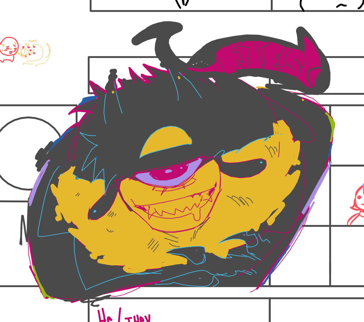 Post by @E.Y.E.S - Whiteboard Fox