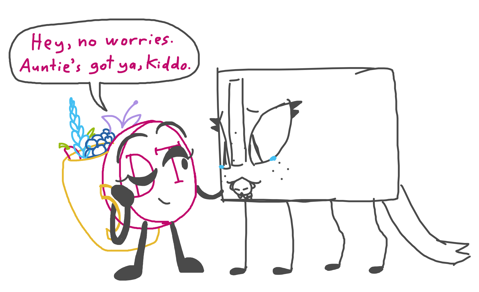 Post by @Bravo - Whiteboard Fox