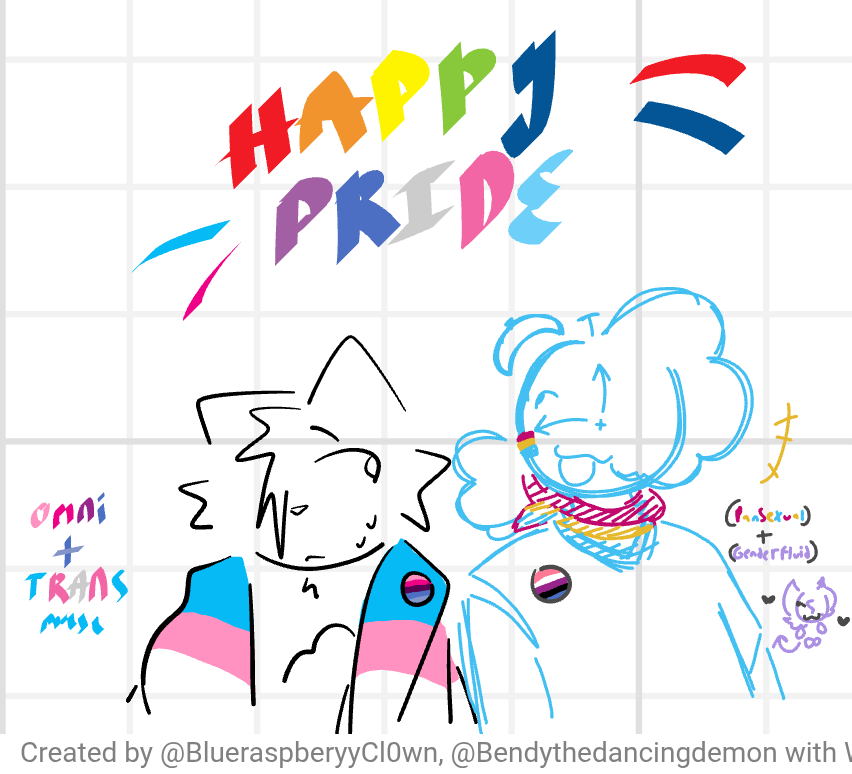 Post by @BlueraspberyyCl0wn - Whiteboard Fox