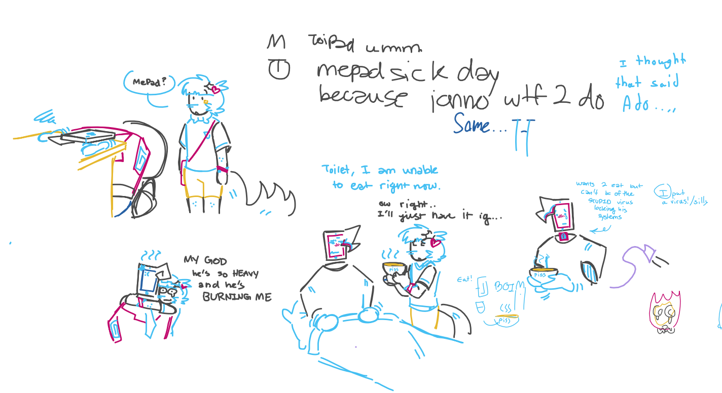 Post by @Epically_Keii - Whiteboard Fox