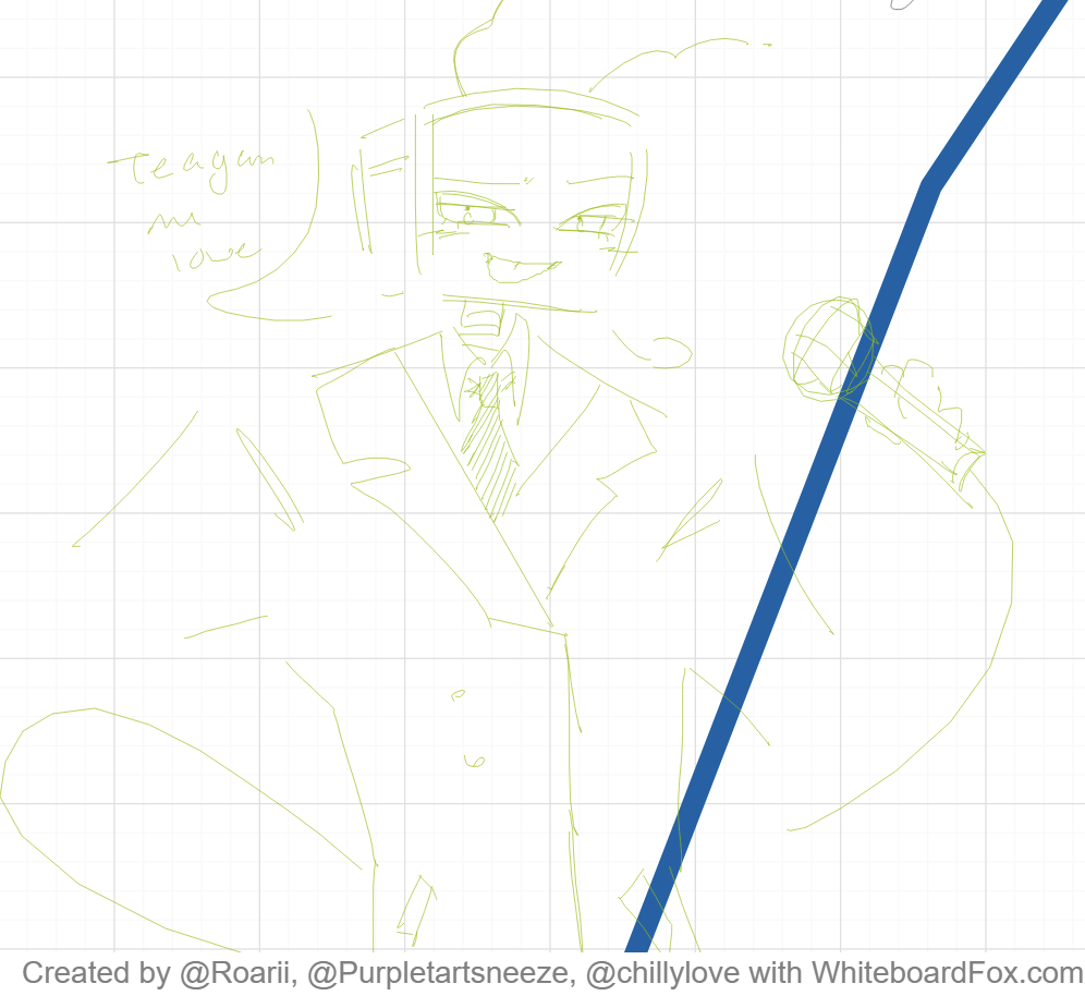 Post by @Roarii - Whiteboard Fox