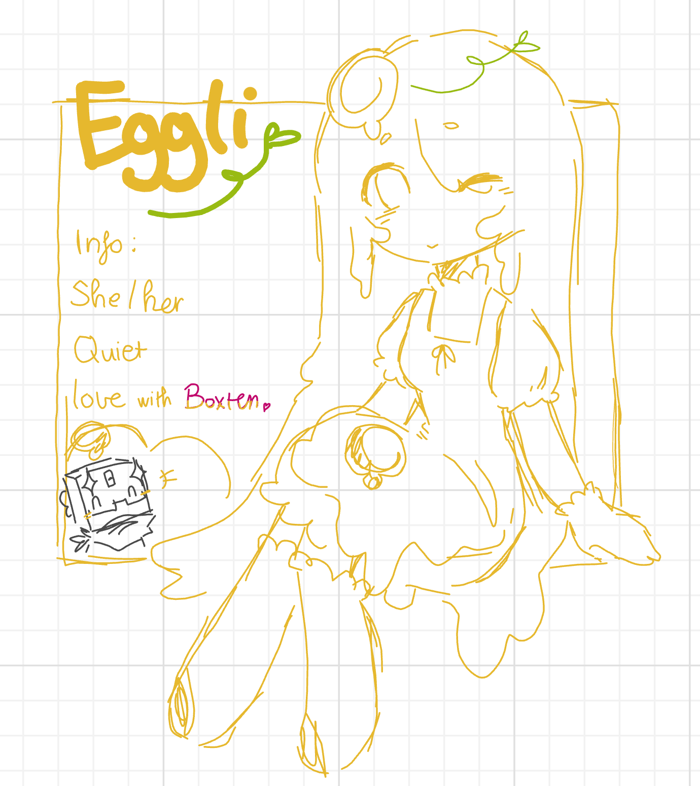 Post by @Ruyni - Whiteboard Fox