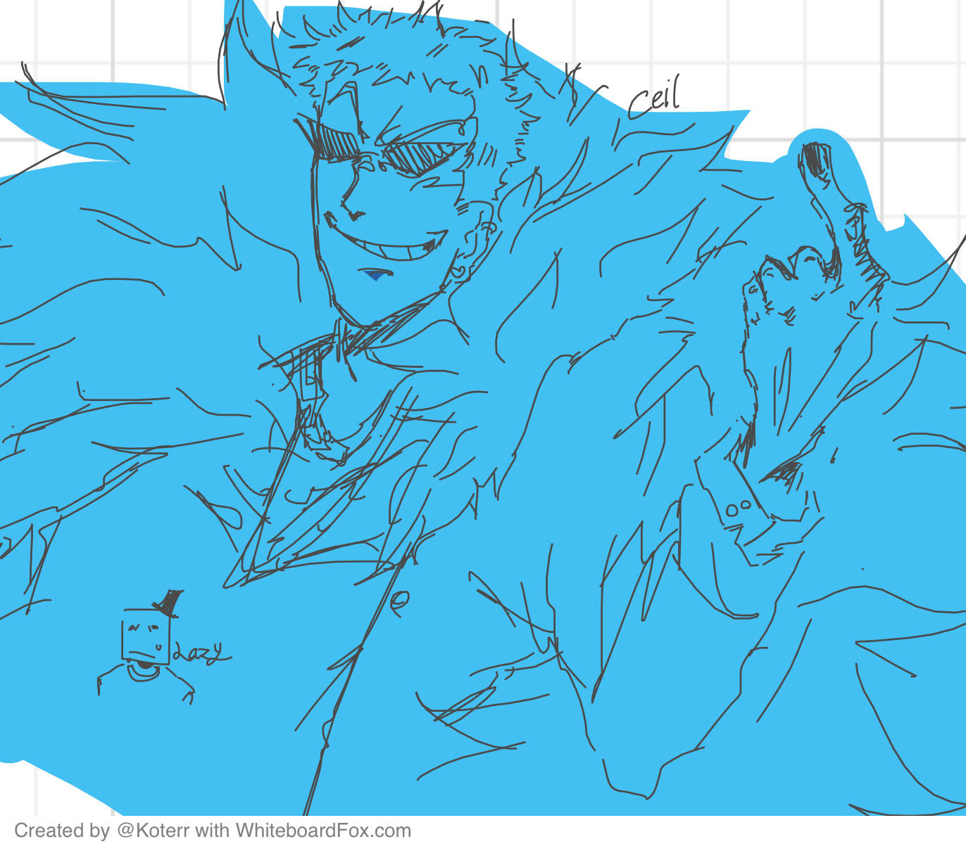 Post by @Koterr - Whiteboard Fox