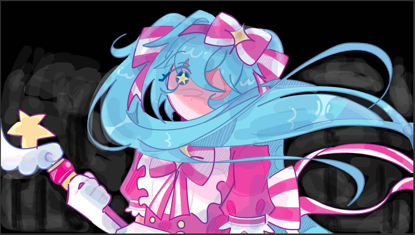 Post by @myr - Whiteboard Fox