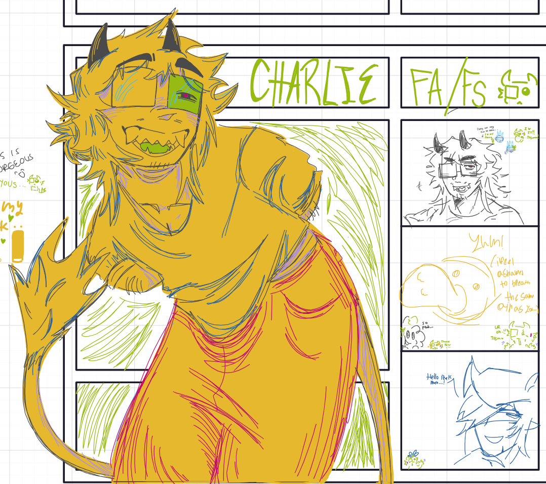 Post by @Charlie_Creepazoid - Whiteboard Fox