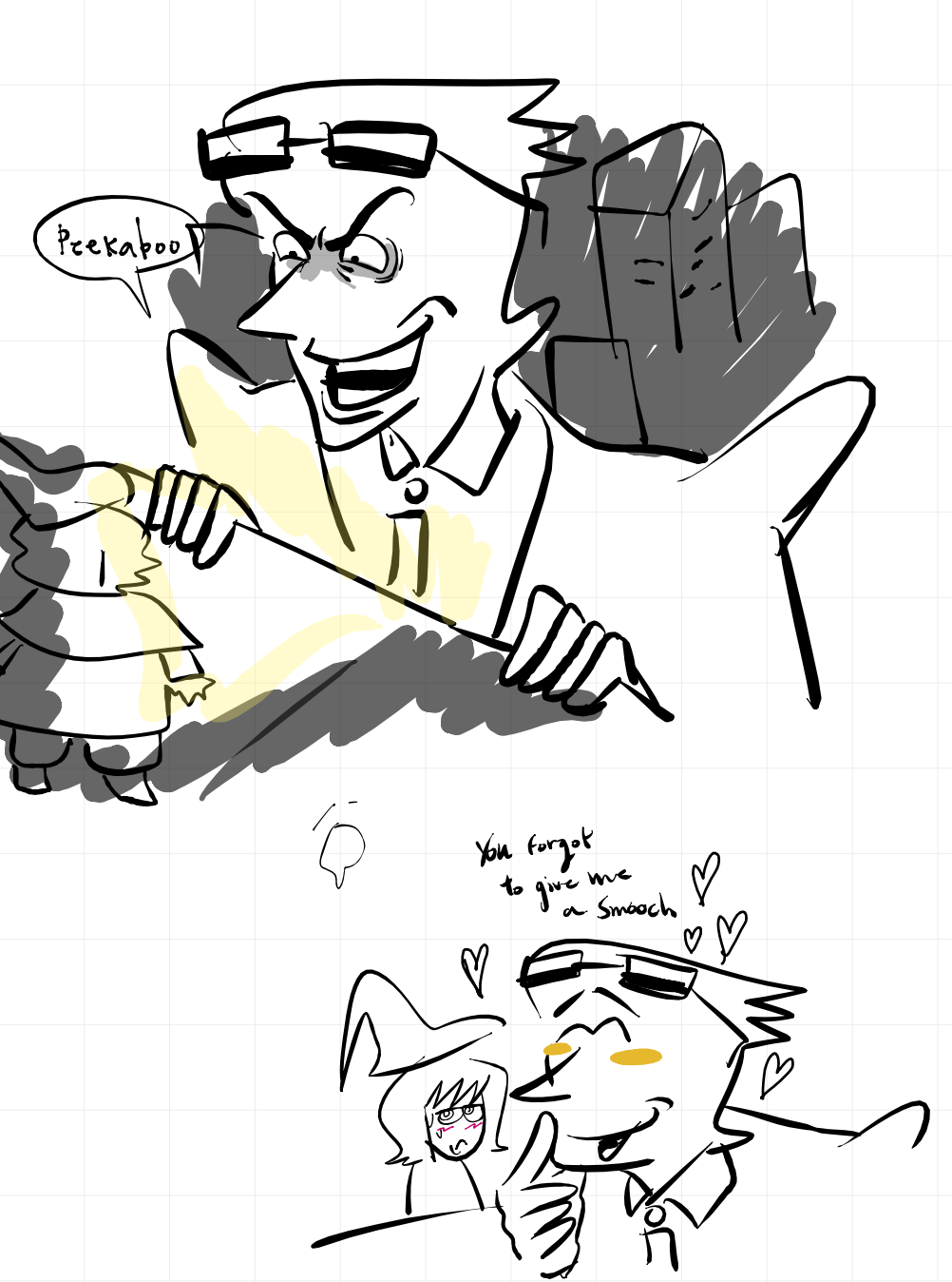 Post by @.spamton - Whiteboard Fox