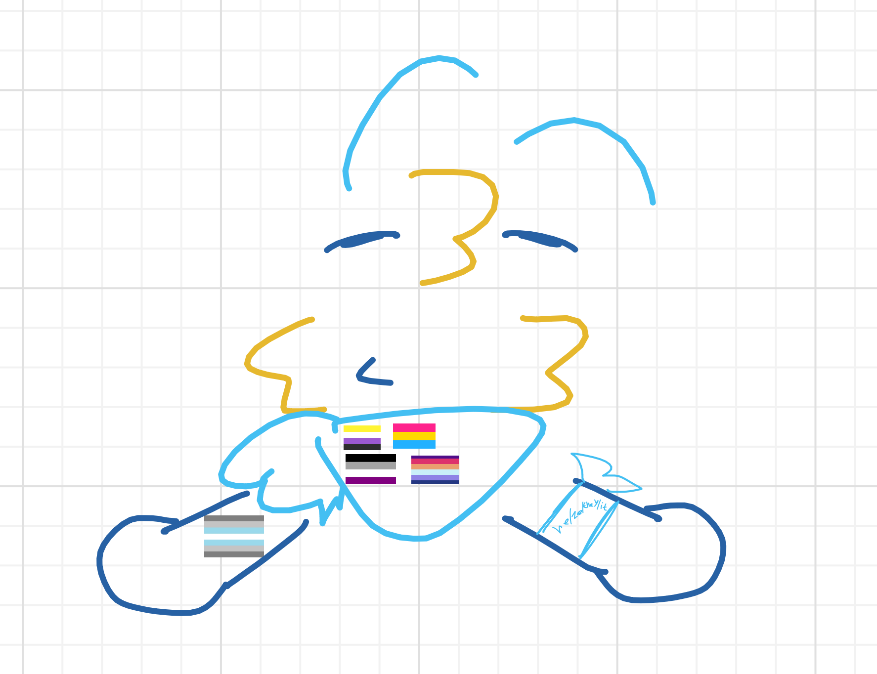 Post by @Uhh_star - Whiteboard Fox