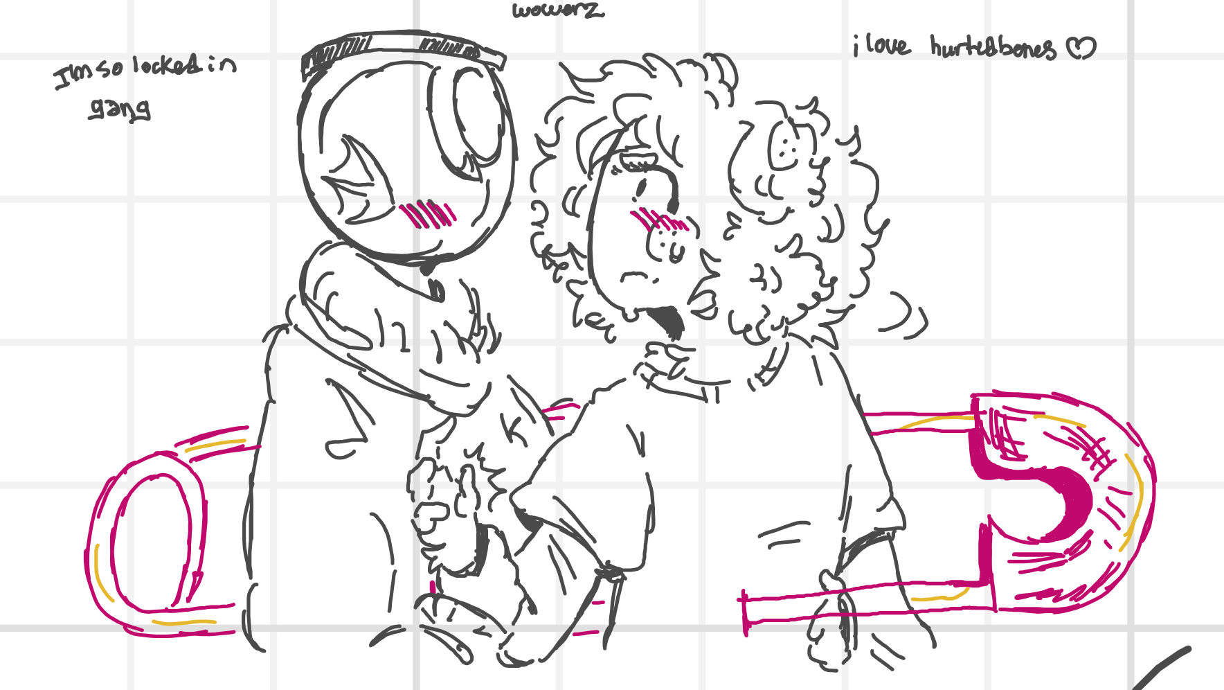 Post by @meat - Whiteboard Fox