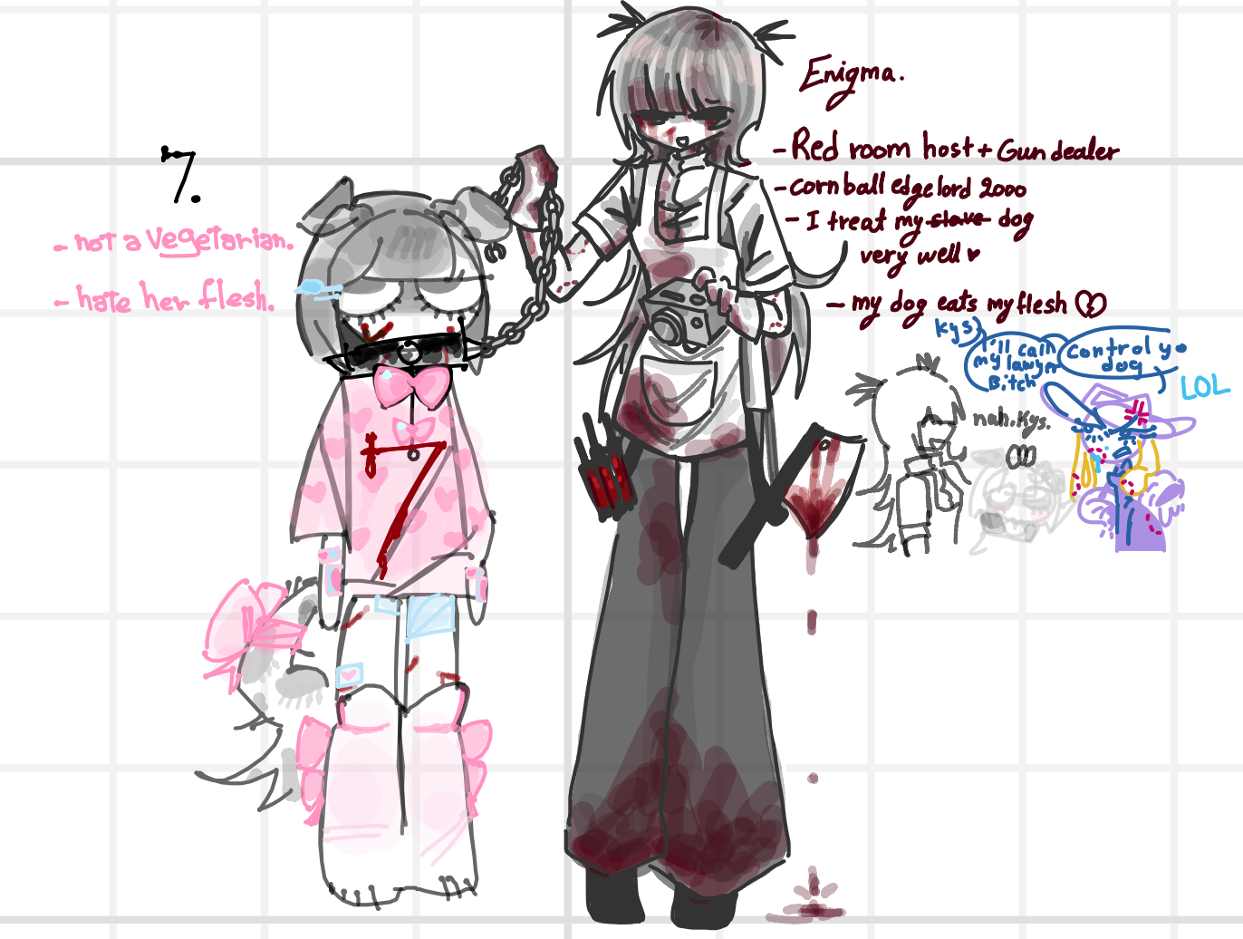 Post by @Ruby7 - Whiteboard Fox