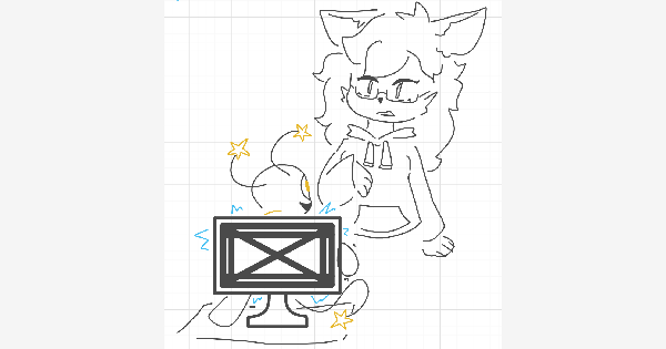 Post by @nakkicat - Whiteboard Fox