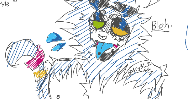 Post by @GONE_BATTY - Whiteboard Fox