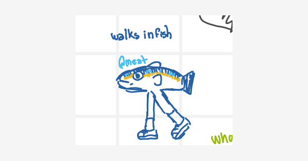 Post by @meat - Whiteboard Fox