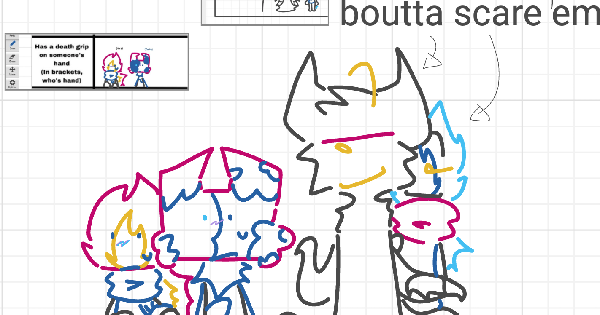 Post by @Twotimeforsakenreal_.Torchie - Whiteboard Fox