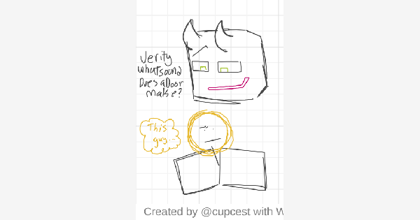 Post by @cupcest - Whiteboard Fox