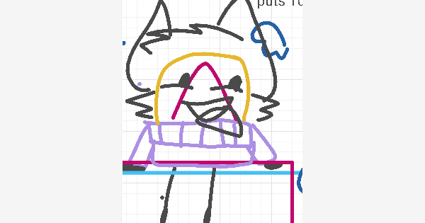 Post by @break..bye - Whiteboard Fox
