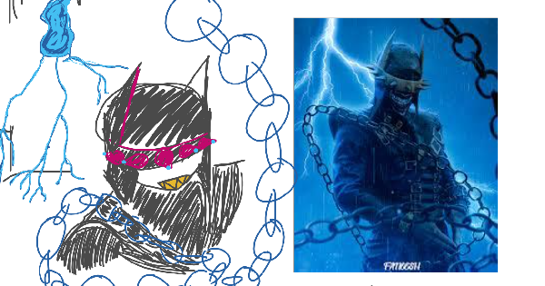 Post by @the_REAL_Batman - Whiteboard Fox