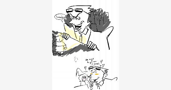 Post by @.spamton - Whiteboard Fox