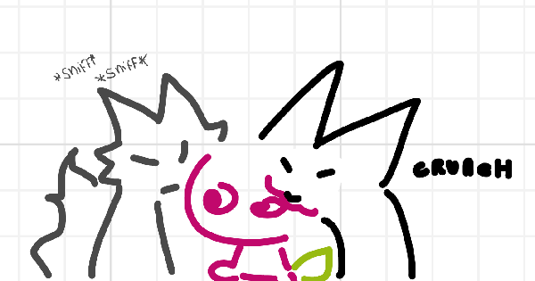 Post by @.Cloudy - Whiteboard Fox