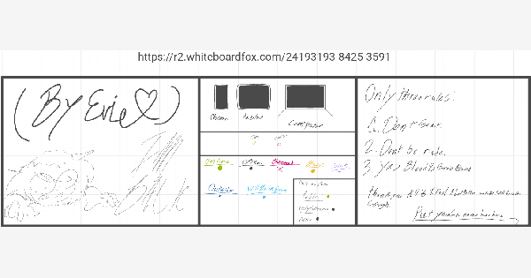 Post by @Evie000 - Whiteboard Fox